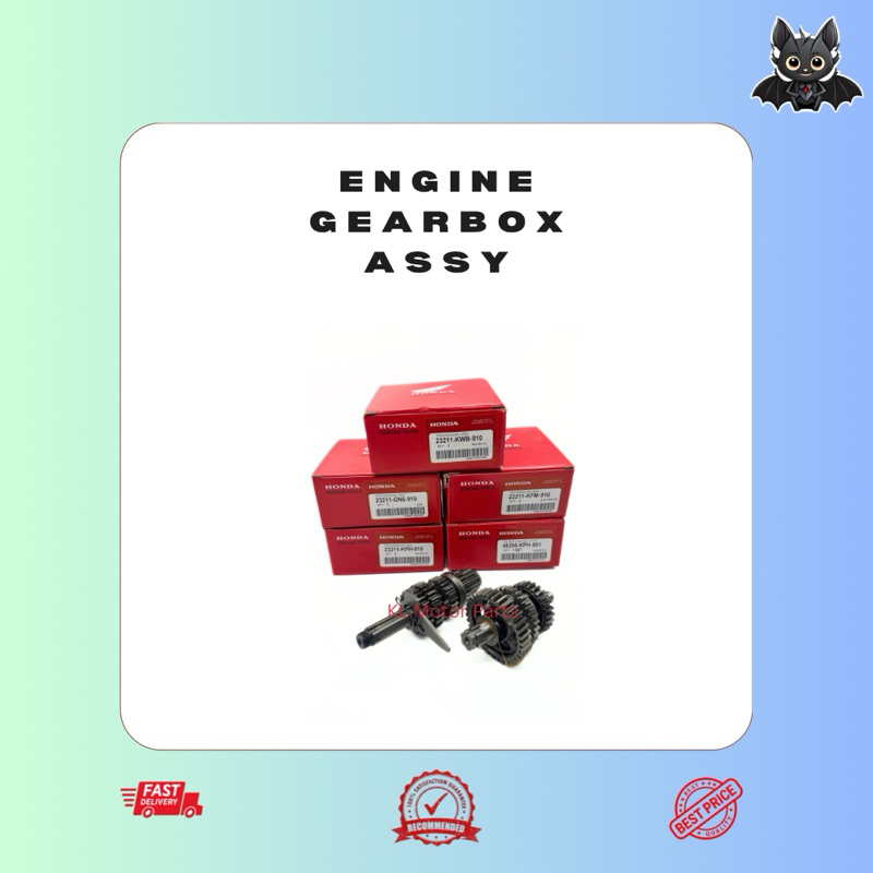 EX5 DREAM WAVE 125 WAVE 110 EX5 GEAR BOX SET GEAR TRANSMISSION GEAR ...