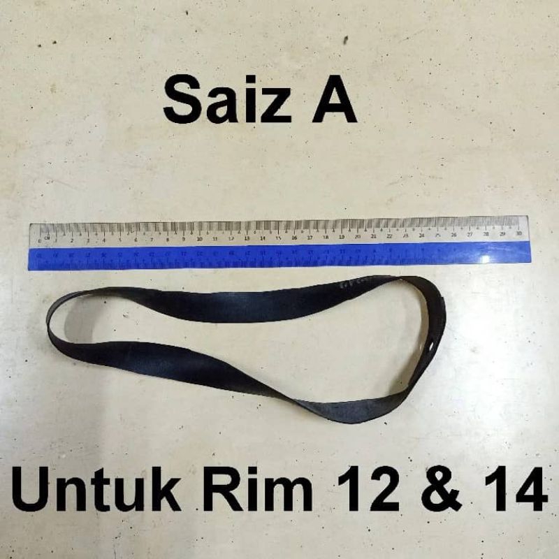 (5 FREE 1)24/26/27/29/ RUBBER BELT BICYCLE MOTOR RIM GETAH PELAPIK RIM ...