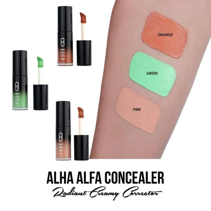 ALHA ALFA CREAM CORRECTOR & CONCEALER | Shopee Malaysia