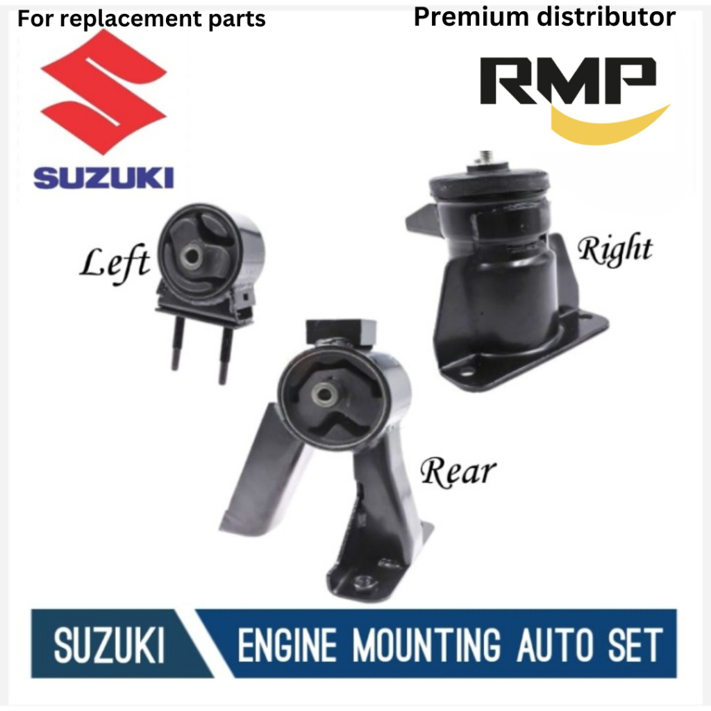 SUZUKI Engine Mounting Auto/Manual Set for Suzuki Swift 1.3L M13A / 1 ...