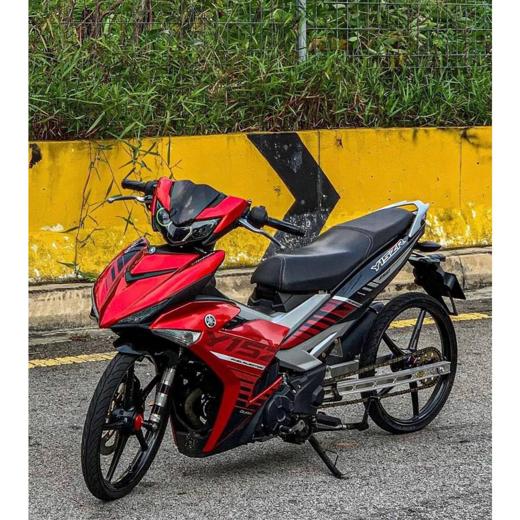 COVER SET Y15ZR V1 V2 RM7 MERAH 1ST EDITION 2015 COVERSET BODYSET Y15ZR Y15 YSUKU VELOZI SIAP ...