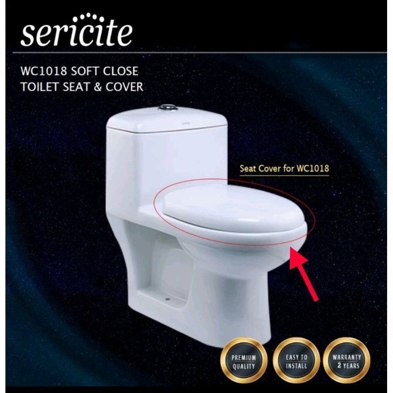 sericite inno seat cover sericite wc1018 and WC1031 | Shopee Malaysia
