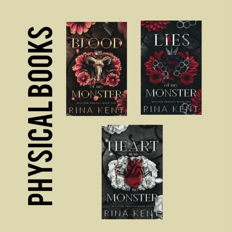 Rina Kent (Monster Trilogy 3 Books):Blood of My Monster, Lies of My ...