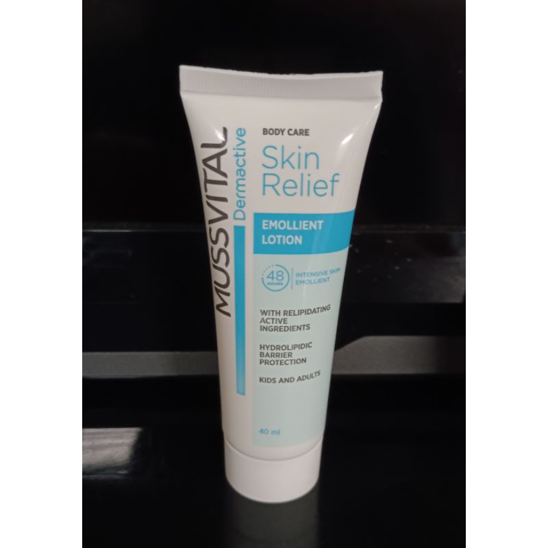 MUSSVITAL Dermactive Skin Relief Emollient Lotion (Travel size 40ml ...