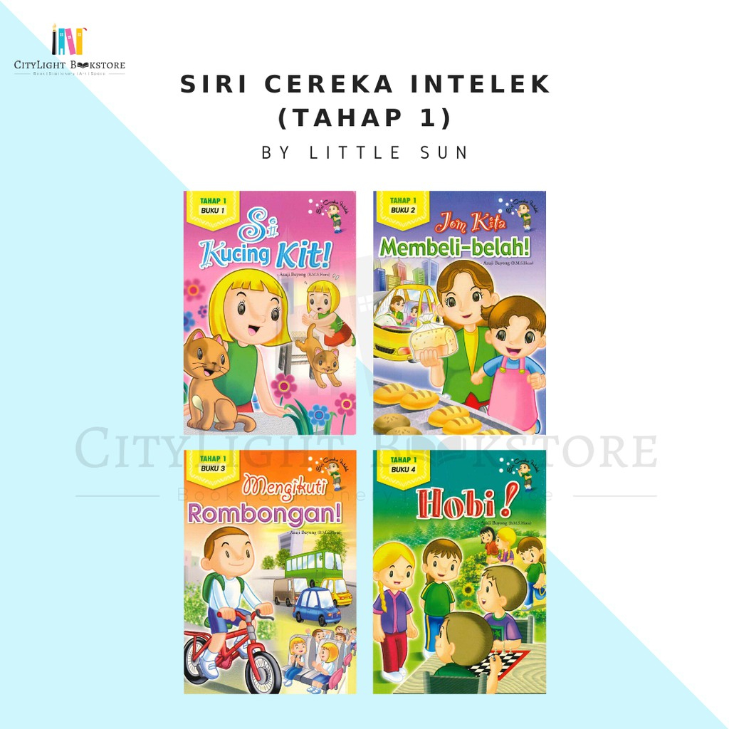 [CITYLIGHT] Buku Cerita: Siri Cereka Intelek (1 SET) | Shopee Malaysia