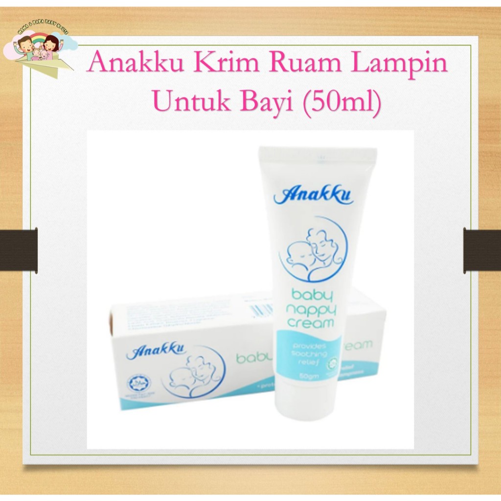 Anakku Nappy Cream 50g / Krim Ruam Lampin Bayi | Shopee Malaysia