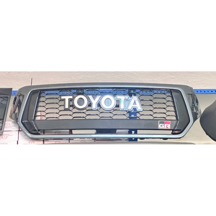 Toyota Hilux Revo Rocco GR Grill Hilux 2017-2020 GR Grill | Shopee Malaysia