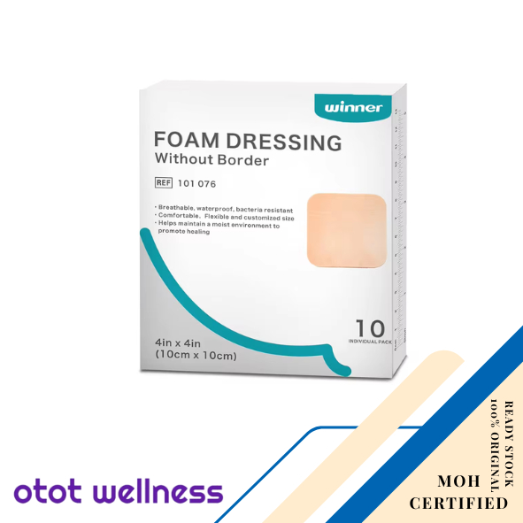 WINNER Foam Dressing [Without border] 10 PCS / Pack | Shopee Malaysia