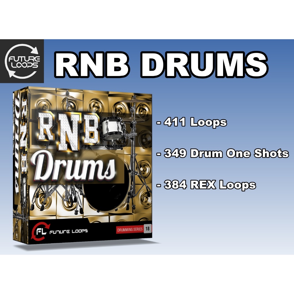 RNB Drums Sound Samples Pack by Future Loops in Loops, Hits and Rex | Shopee Malaysia
