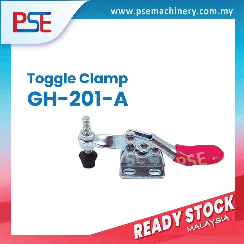 GH-201-A Horizontal Toggle Clamp Holding Capacity 30KG | Shopee Malaysia