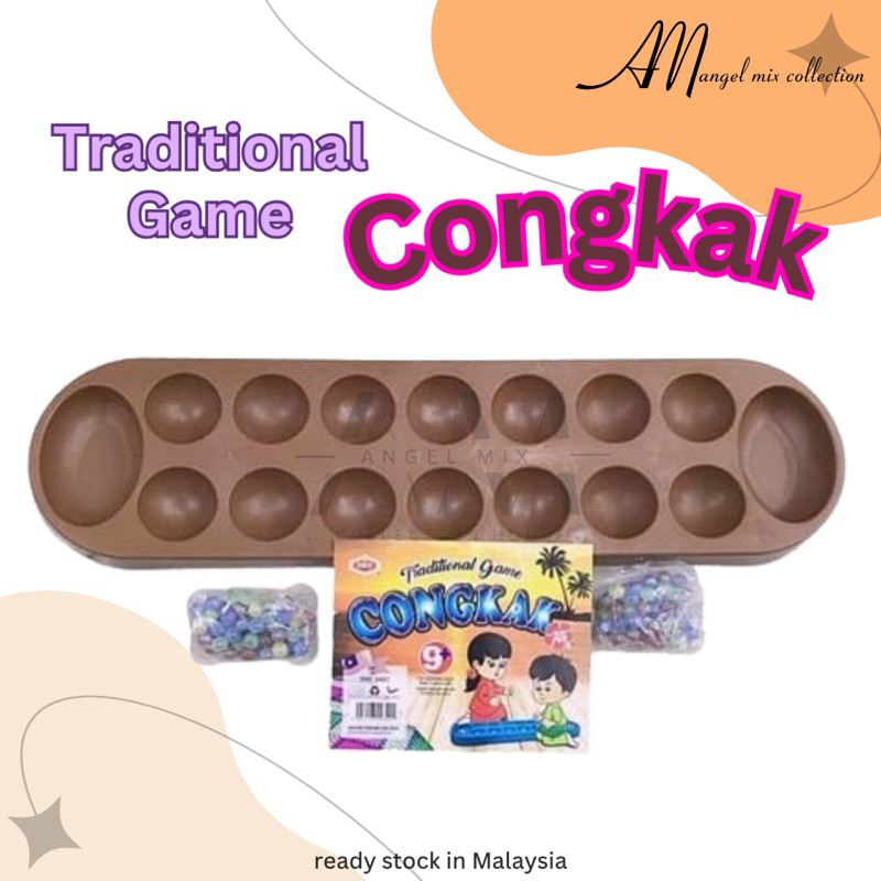Permainan Tradisional Congkak Set Ready Stocks | Shopee Malaysia