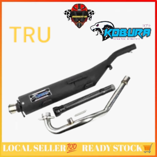 LC135 V2-V7 28MM 32MM STANDARD OPEN EXHAUST PIPE BACK OR TRU EKZOS PIPE ...