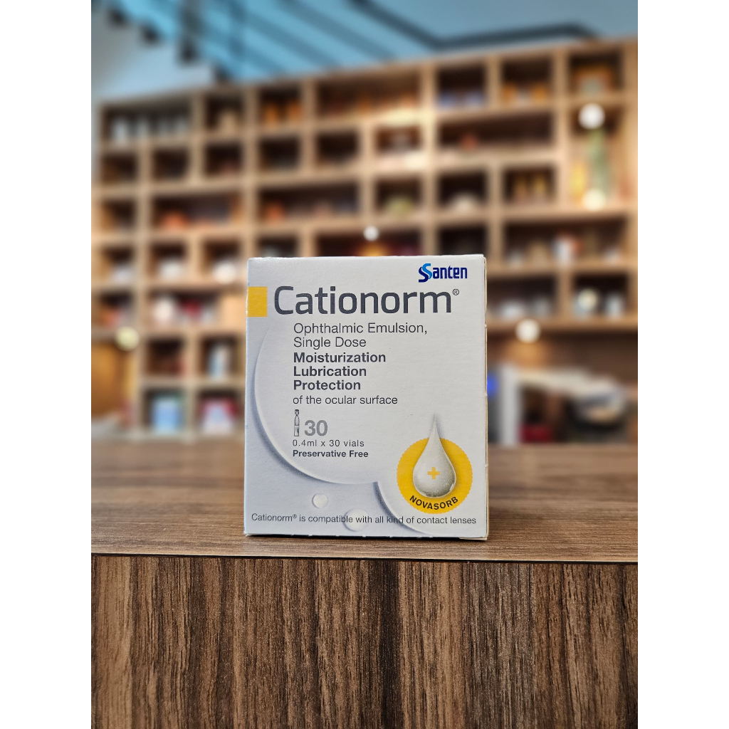 Santen Cationorm Single Dose Eye Drops 0.4mL x 30's | Shopee Malaysia