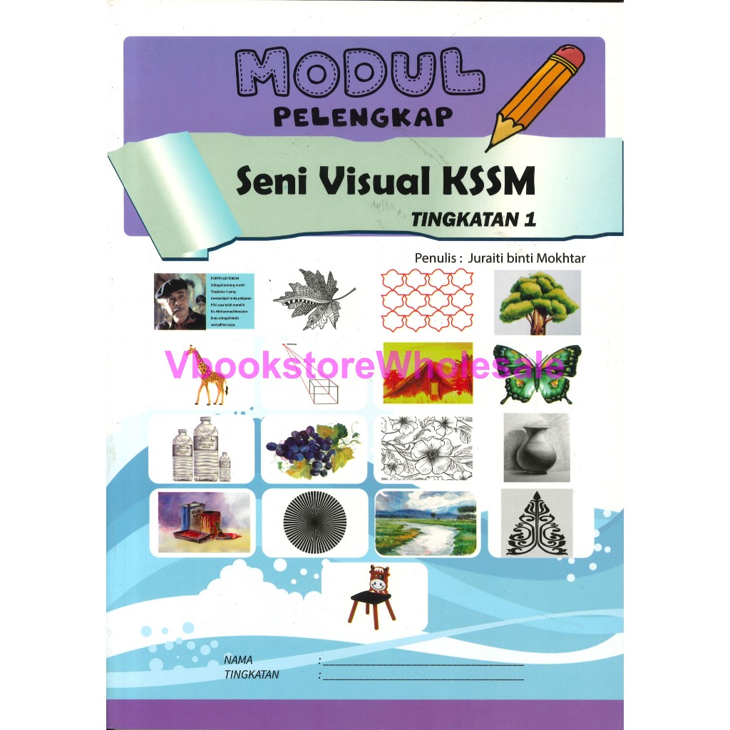 MODUL PELENGKAP SENI VISUAL KSSM TINGKATAN 1 | Shopee Malaysia