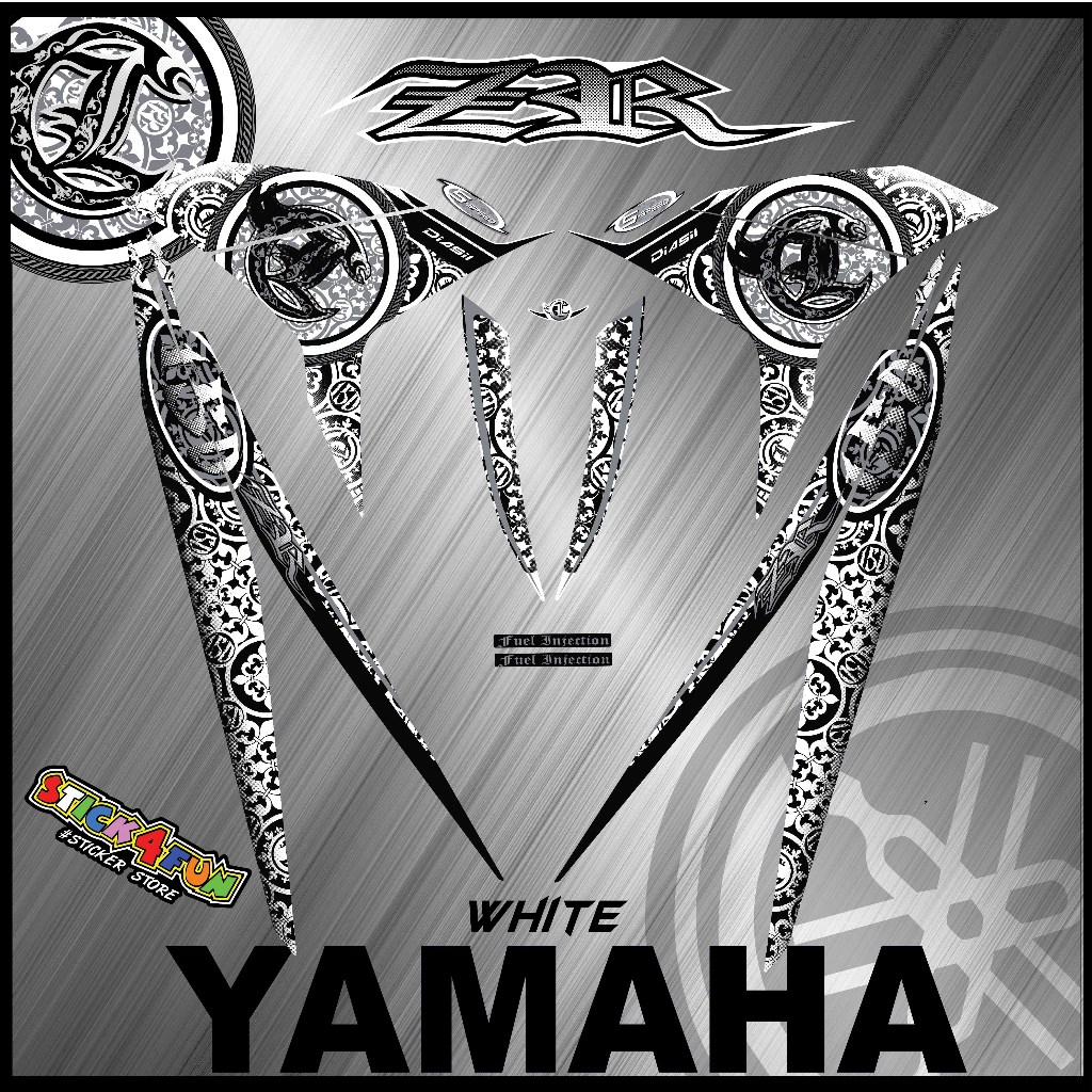 STRIPE MOTOR YAMAHA Y15ZR/LC150 BATIK A-GRADE (84) STICKER CUSTOM ...