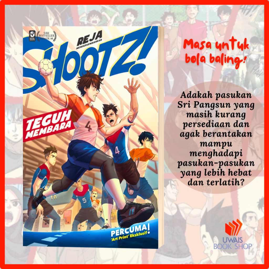 Komik-M: Shootz! #7: Teguh Membara oleh Reja | Shopee Malaysia
