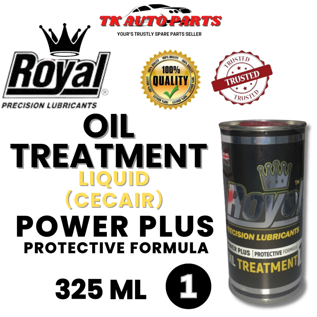 ORIGINAL ROYAL PRECISION LUBRICANT POWER PLUS ENGINE OIL TREATMENT ...