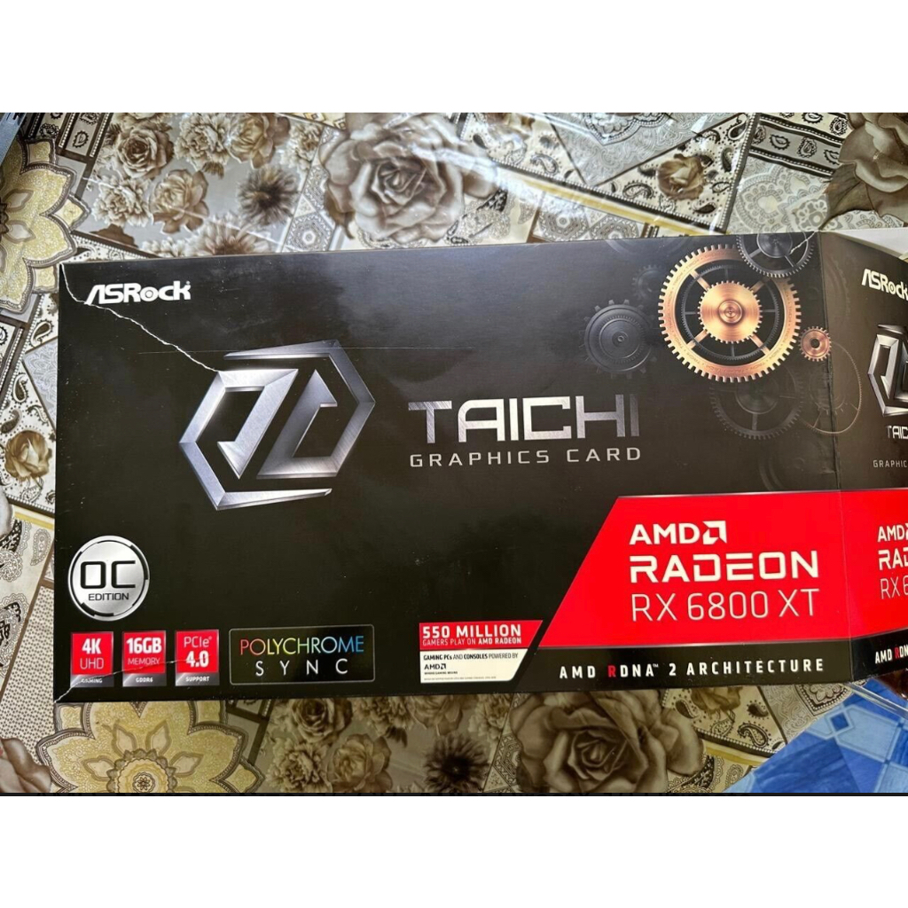 ASRock Radeon RX 6800 XT Taichi X OC 16GB GDDR6 Graphics Card | Shopee ...