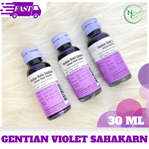 Thai Gentian Violet Solution 30 ML (Antiseptic Dyed Used) | Shopee Malaysia