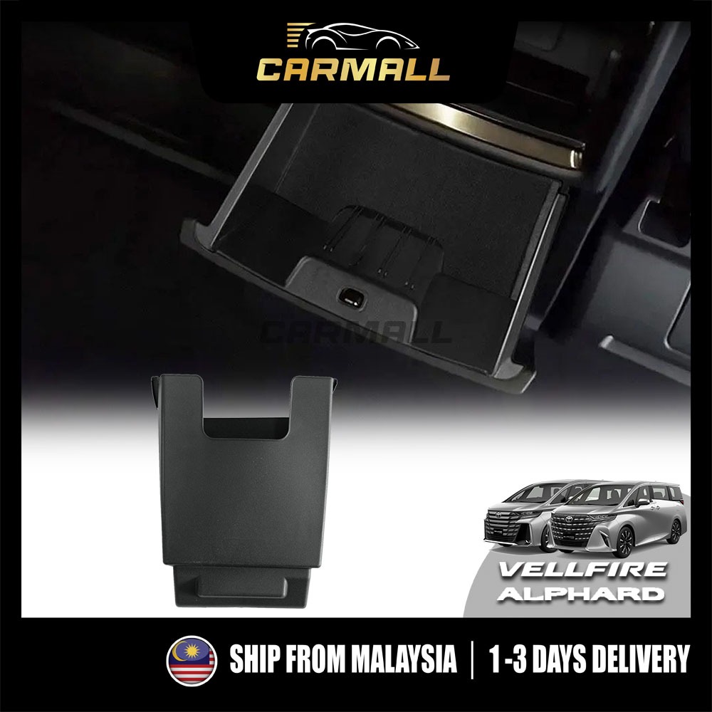 Toyota Alphard Vellfire 2024 AH40 AGH40 Rear Center Console Storage Box ...