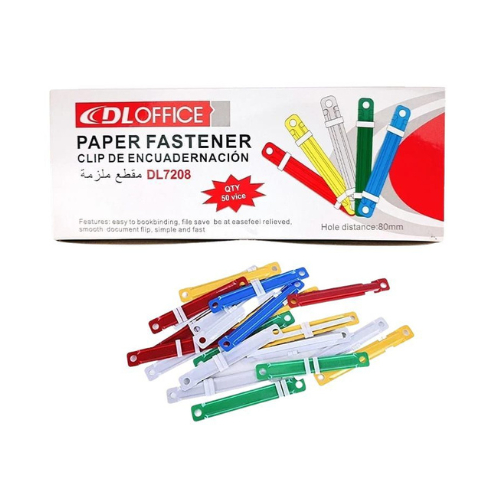{DOSSVETT}DL OFFICE PAPER FASTENER DL7208 50 pcs/box | Shopee Malaysia