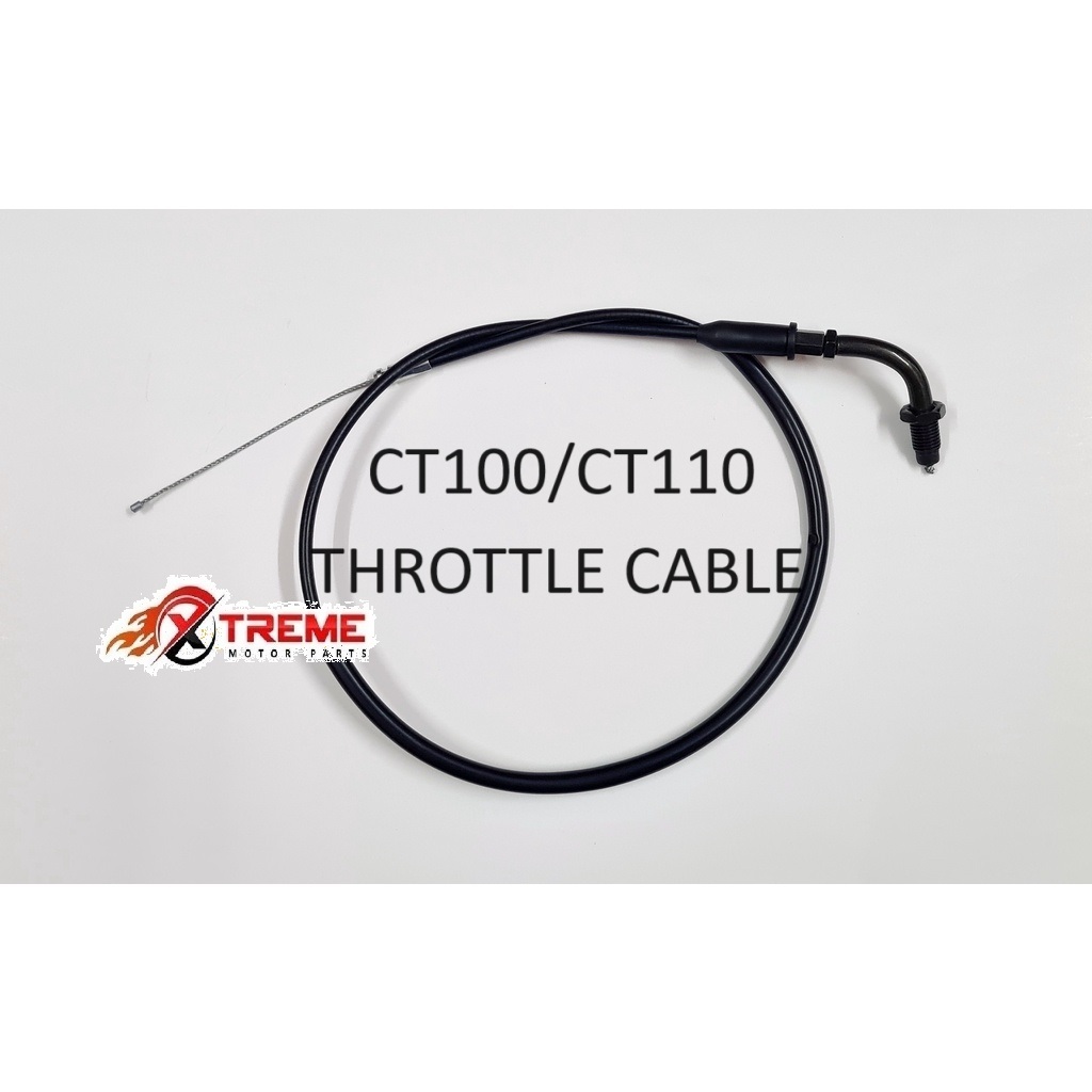 MODENAS CT100 CT110 MINYAK CABLE THROTTLE CABLE | Shopee Malaysia
