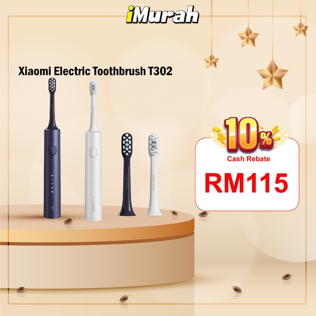 Xiaomi Electric Toothbrush T302 [4 Brushing Modes | 150-day* Battery Life | Wireless charging ...