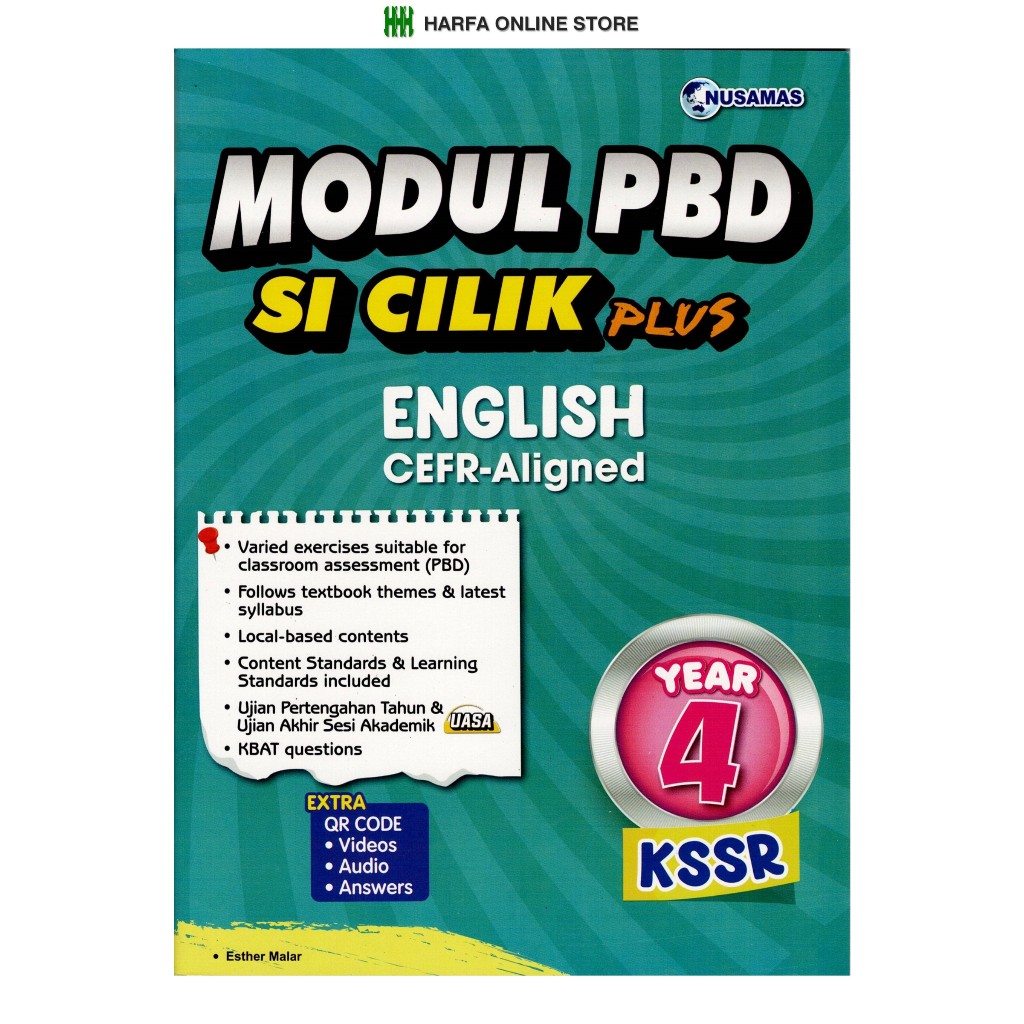 BUKU LATIHAN : MODUL PBD SI CILIK PLUS ENGLISH CEFR-ALIGNED YEAR 4 KSSR | Shopee Malaysia