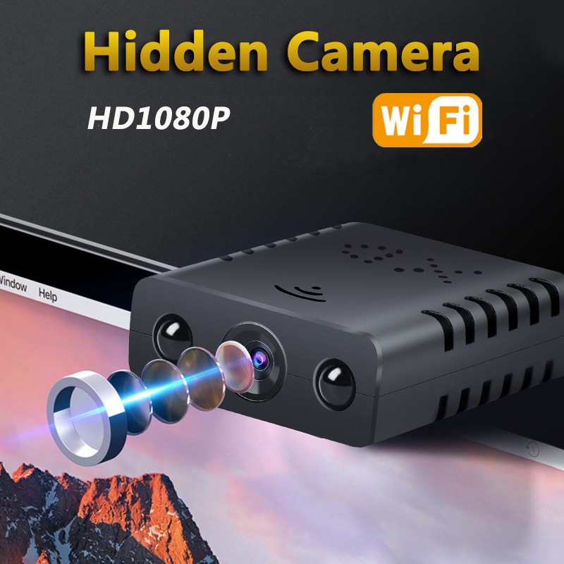 WIFI Hidden Camera HD1080p CCTV Camera Connect to Cellphone For House ...