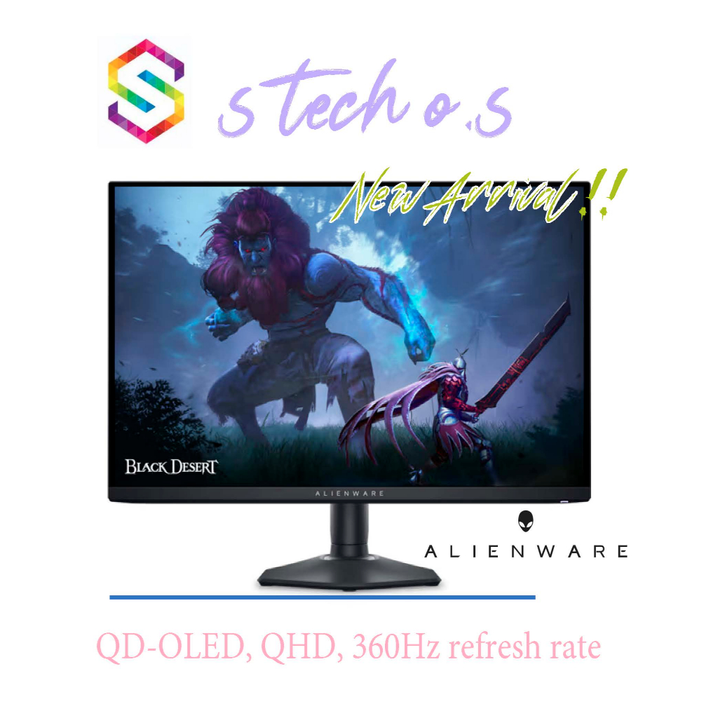 Alienware 27 360Hz QD-OLED Gaming Monitor - AW2725DF | Shopee Malaysia
