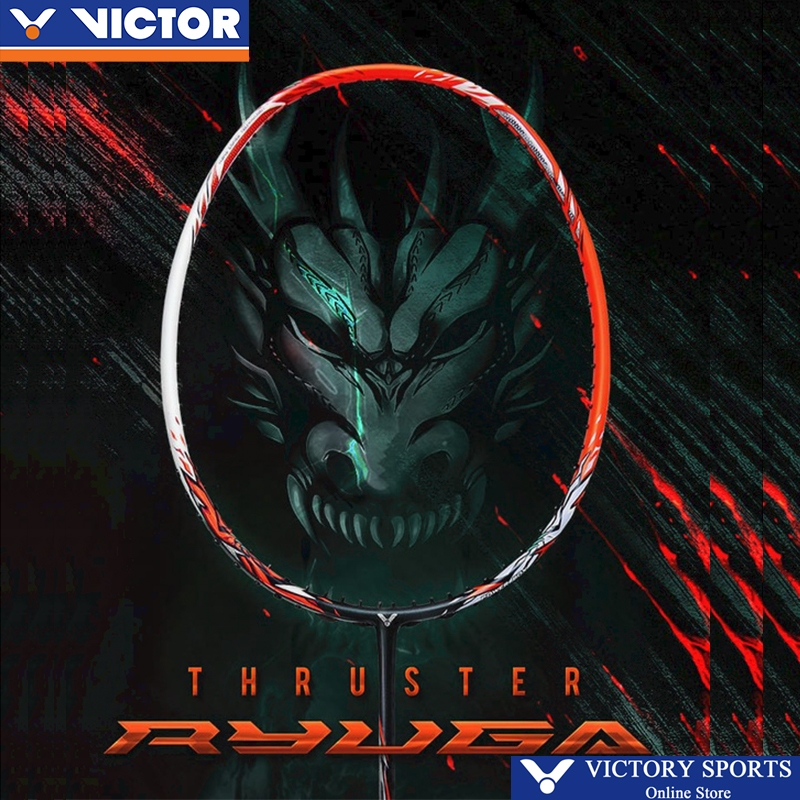 ORIGINAL VICTOR THRUSTER RYUGA BADMINTON RACKETS THRUSTER RYUGA 4U / 5U ...