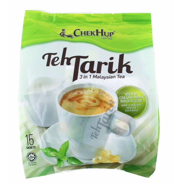 CHEK HUP Teh Tarik 3 In 1 Malaysian Tea | 12s x 40g | Shopee Malaysia