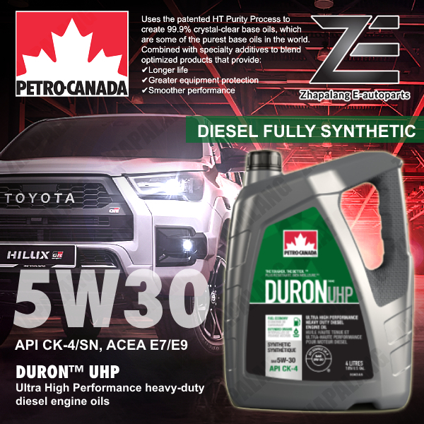 Petro Canada 5W30 Duron UHP Diesel Fully Synthetic Engine Oil 4L API ...