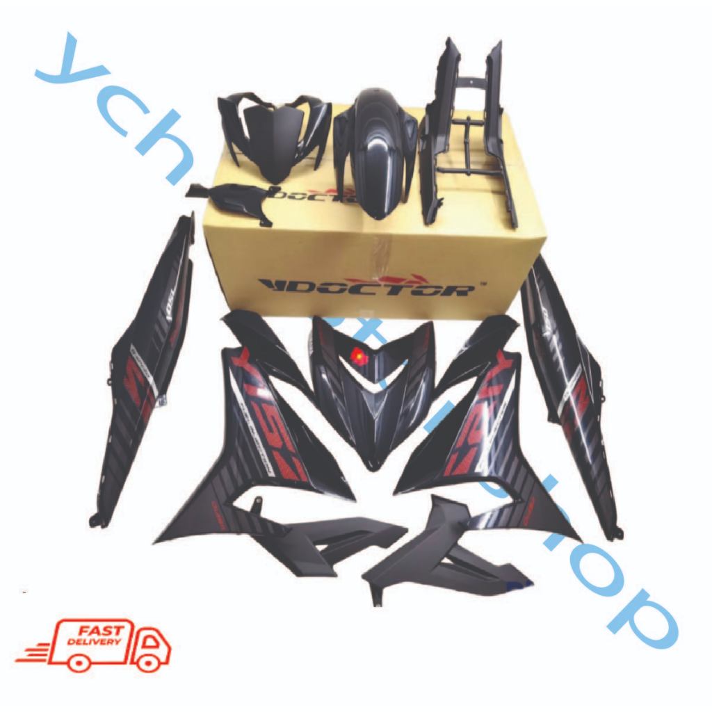 YAMAHA Y15 Y15ZR V2 Y15 V2 Y15 ZR V2 DOCTOR HITAM EDITION BATMAN ...