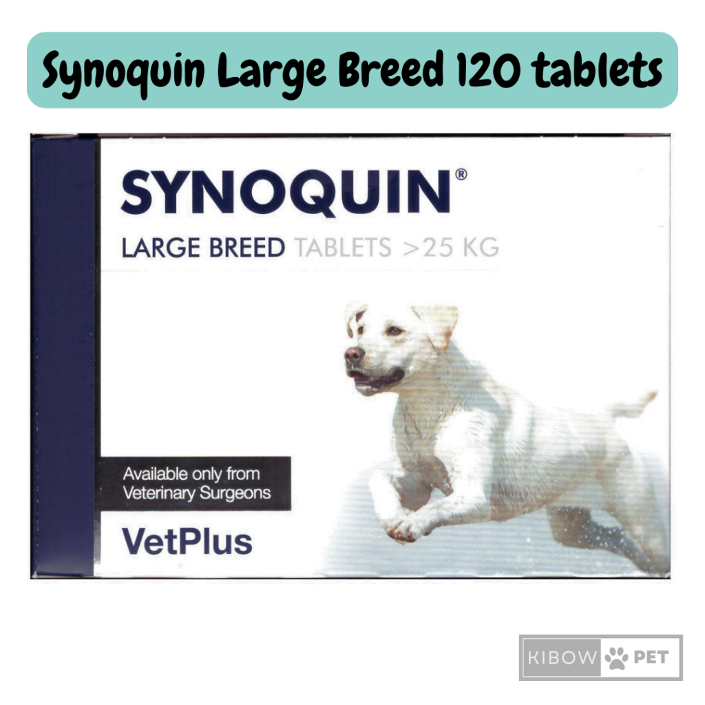 Synoquin Large Breed Dog (120x 2g TABLETS) | Shopee Malaysia