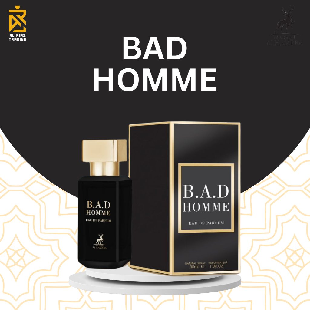Bad Homme by Maison Alhambra 30ml Eau de parfum 100% original Made in ...