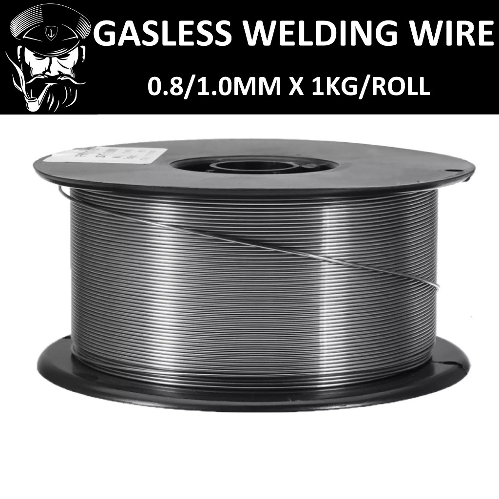 GASLESS E71T-GS FLUX CORE MIG Welding Wire 0.8/1.0mm x 1KG | Shopee ...