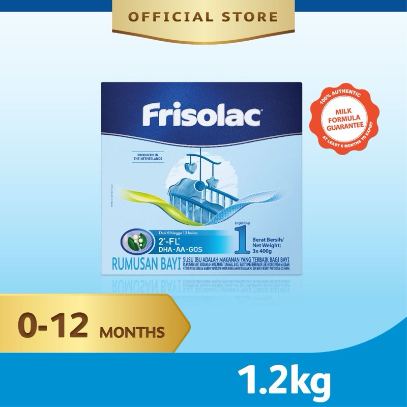 Frisolac Step 1 1.2KG Exp: 09/2025 (Newest Stock) | Shopee Malaysia