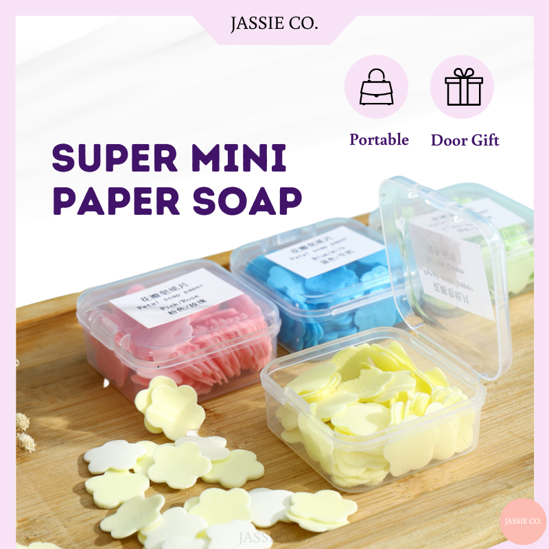 Paper Soap Flower Soap Hand Soap Travel Paper Sabun Kertas Sabun Cuci ...