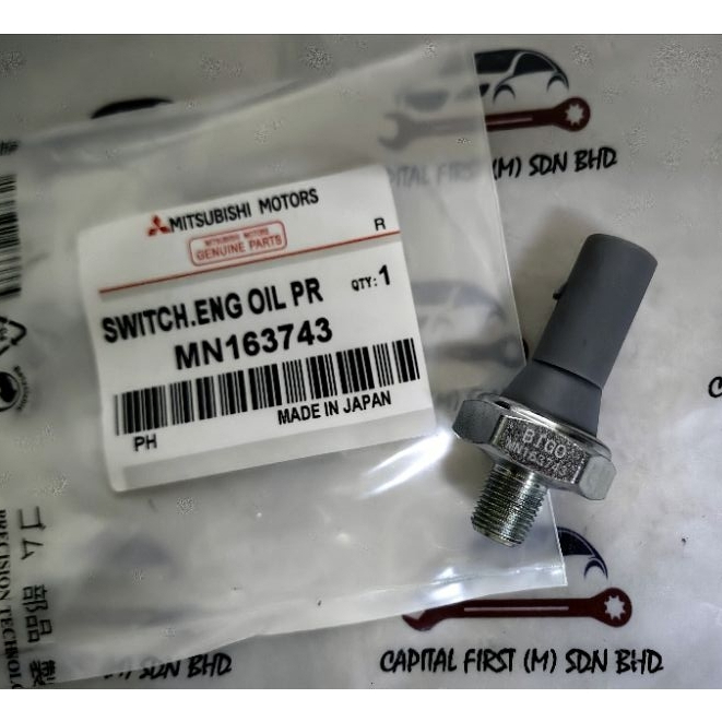 Original Mitsubishi Engien Oil Switch Oil Pressure Switch MN163743 ...