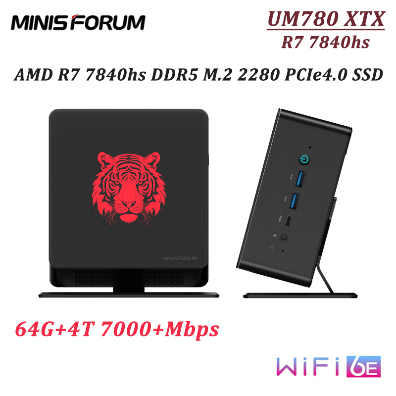 MINISFORUM UM790 Pro AMD Ryzen 9 7940HS Mini PC Window 11 Pro DDR5 16GB ...