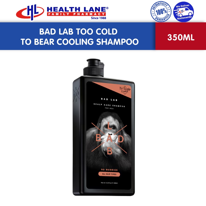 Bad Lab Scalp Care No Worries Shampoo (350ml) | Shopee Malaysia