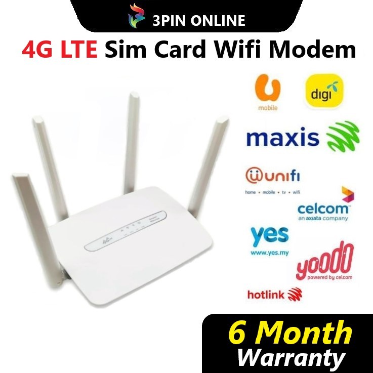 C300 4g Lte Sim Card Modem Router Wifi Modified Modifi Unlimited ...