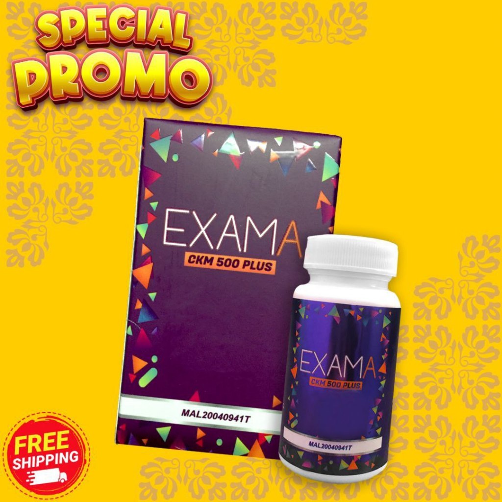 [BIG SALES] EXAMA VITAMIN MINDA IQ BOOSTER ORIGINAL HQ | Shopee Malaysia
