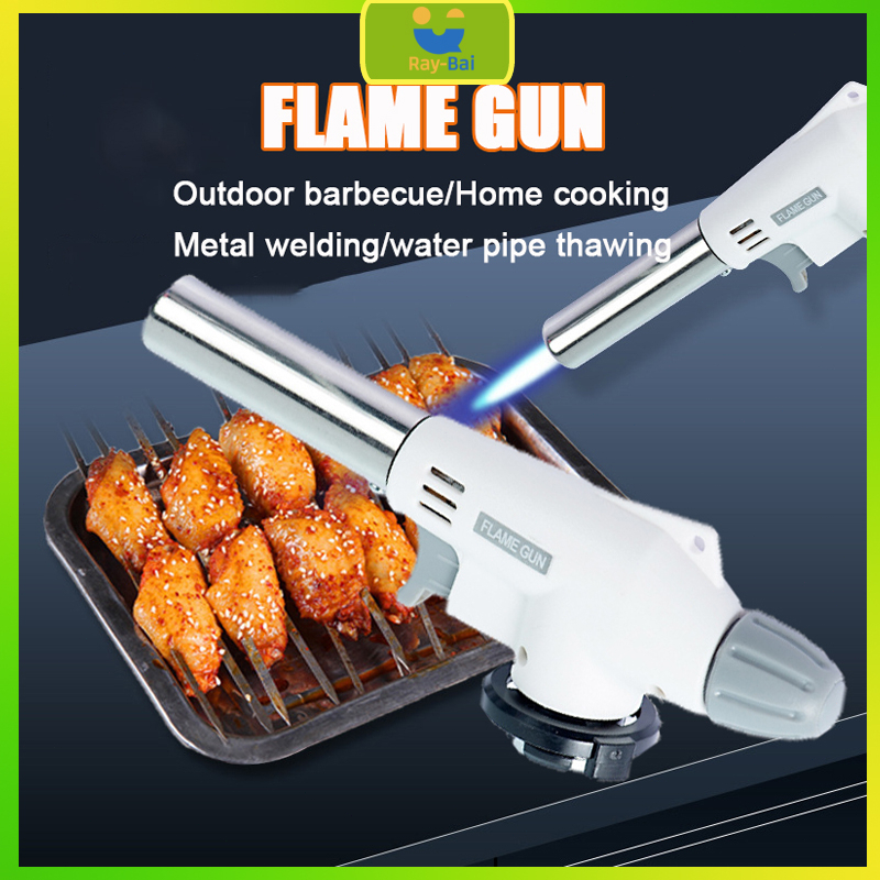 Butane Burner Welding Fire Maker Flame Gun Multipurpose Torch Gun ...