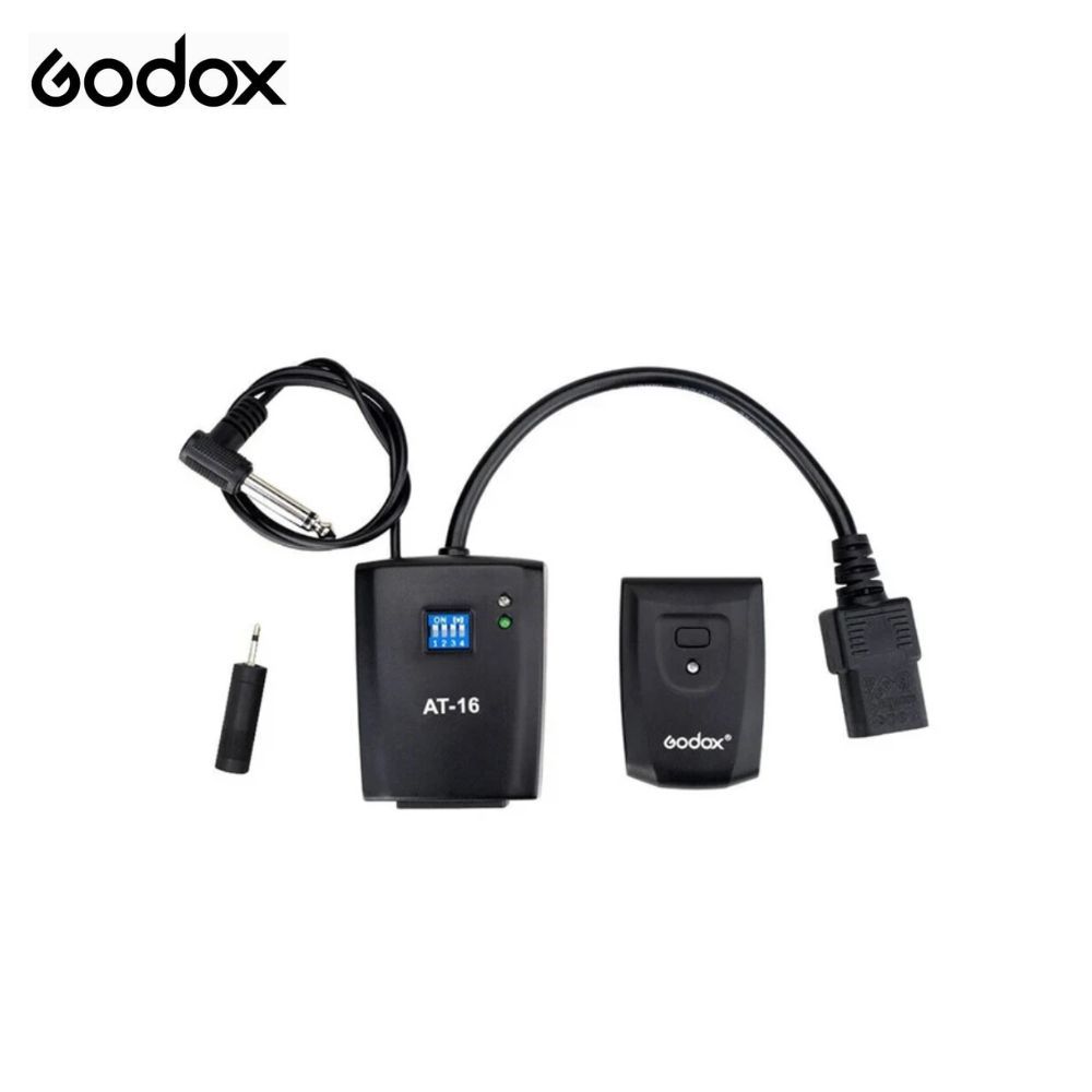 🔥READY STOCK🔥GODOX AT-16 6.35mm 6 Channels Wireless Studio Strobe Flash ...