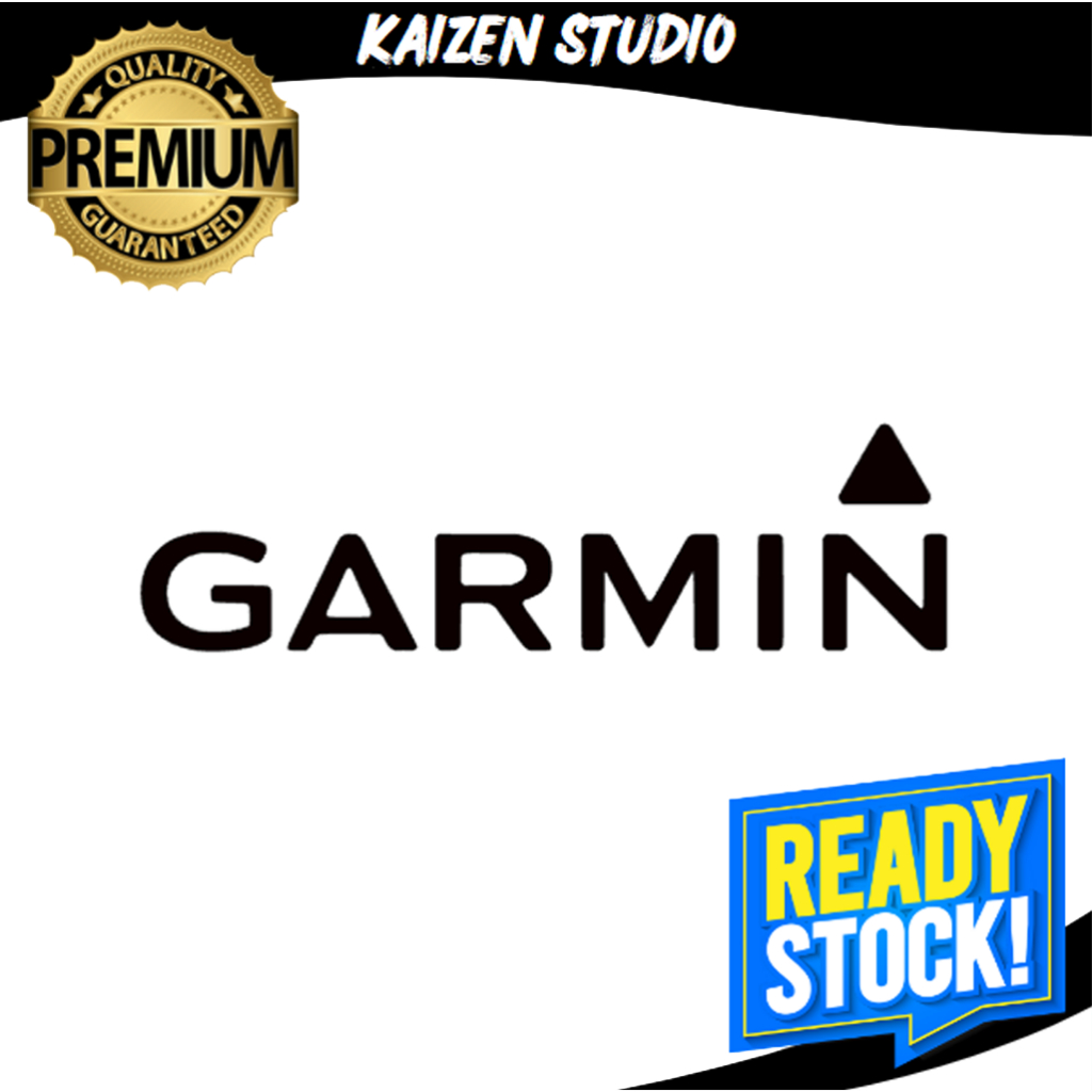 KAIZEN STUDIO GARMIN Outdoor Sports Camping Vinyl Sticker | Shopee Malaysia