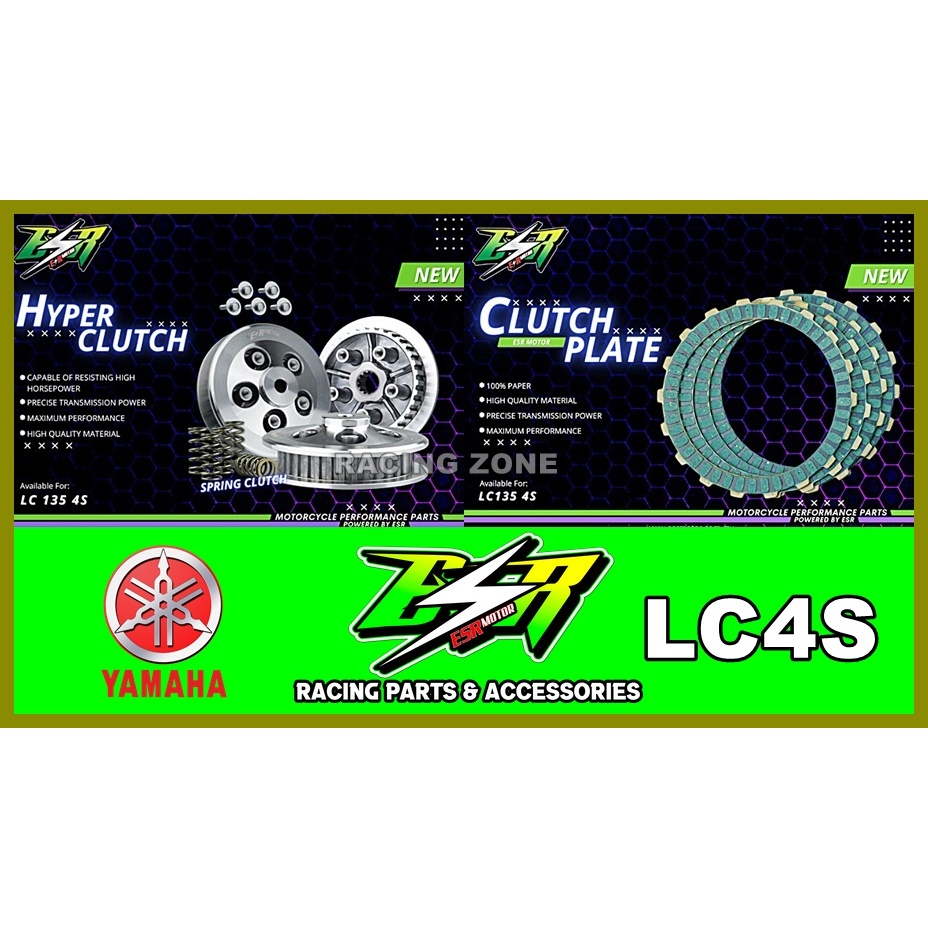 ESR LC135 4S AUTO HYPER CLUTCH ( 5 SPRING ) / CLUTCH PLATE 100% ...