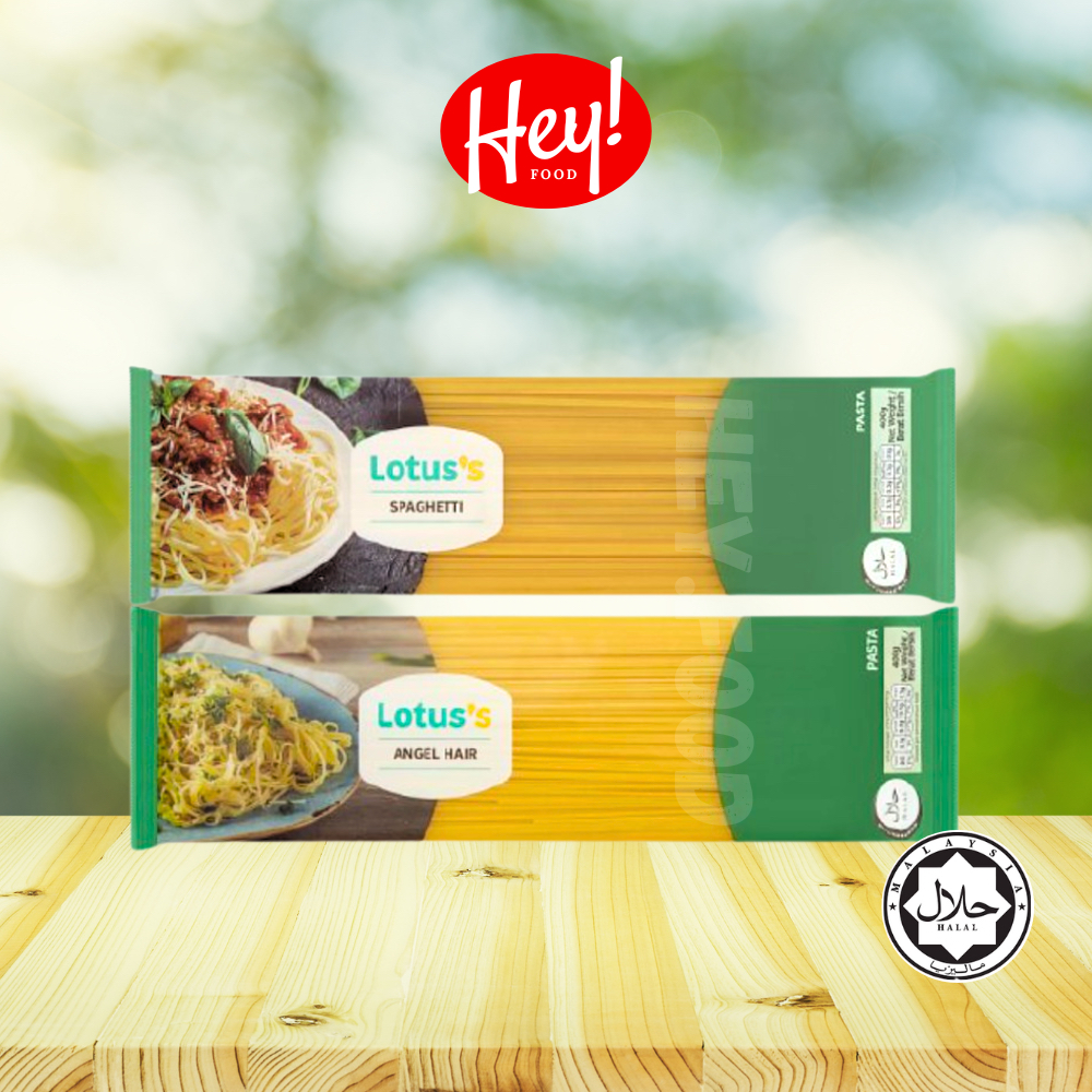LOTUS'S Pasta Spaghetti/ Angel Hair (400g) | Shopee Malaysia