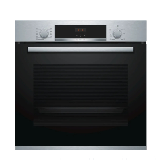 BOSCH Series 4 Built-in Oven 60 x 60 cm Stainless steel HBA574BS0A ...